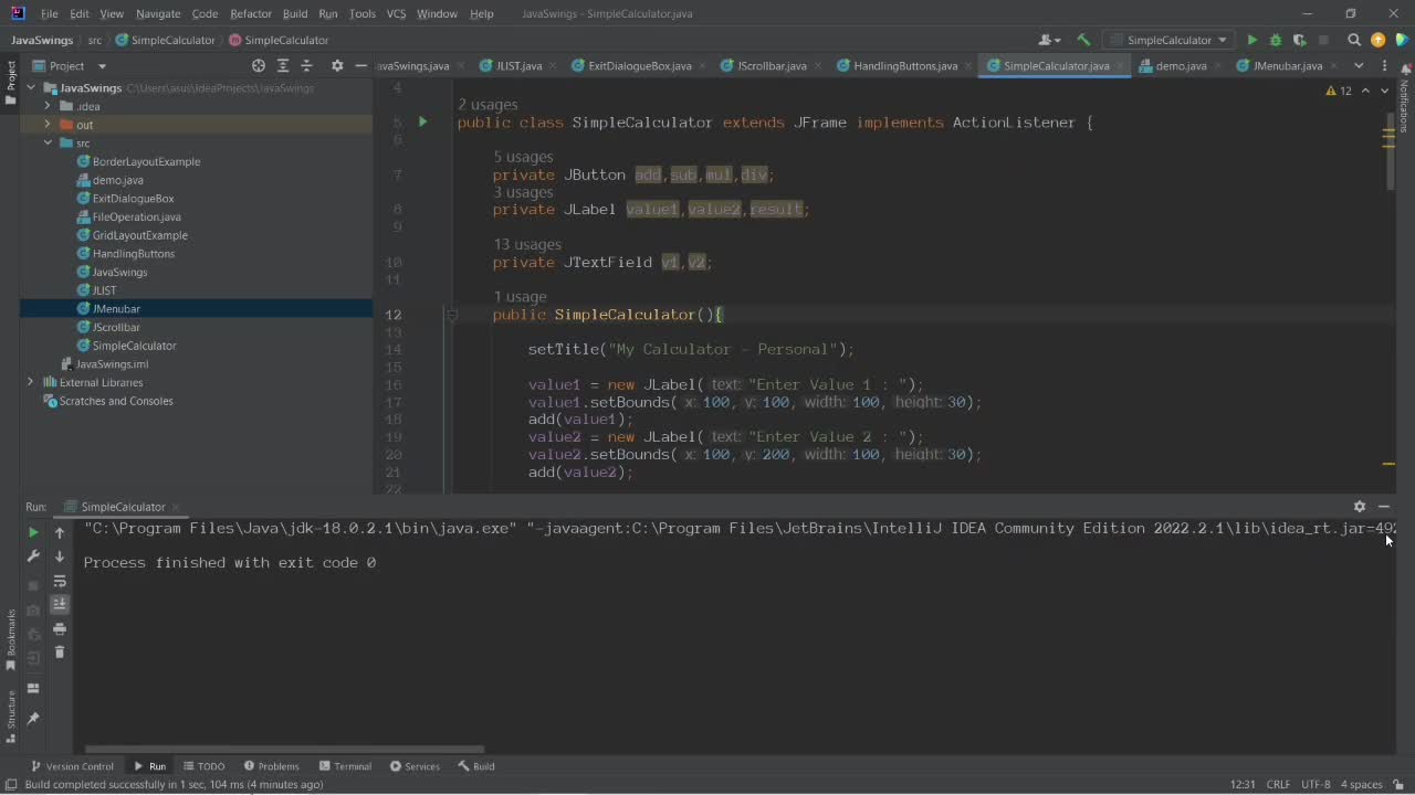 Saurabh Singh Lodhi on LinkedIn: #programming #javadeveloper #swing # ... Saurabh Singh Lodhi on LinkedIn: #programming #javadeveloper #swing # ...