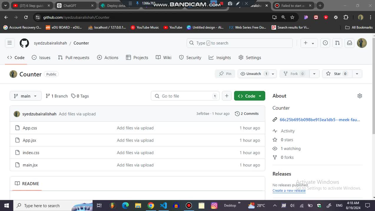 Syed Zubair Ali Shah on LinkedIn: #reactjs #codingjourney #chaiorcode # ... Syed Zubair Ali Shah on LinkedIn: #reactjs #codingjourney #chaiorcode # ...