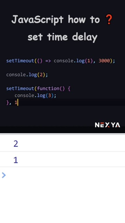 Gourav Malviya on LinkedIn: #javascript #timedelay #webdevelopment # ... Gourav Malviya on LinkedIn: #javascript #timedelay #webdevelopment # ...