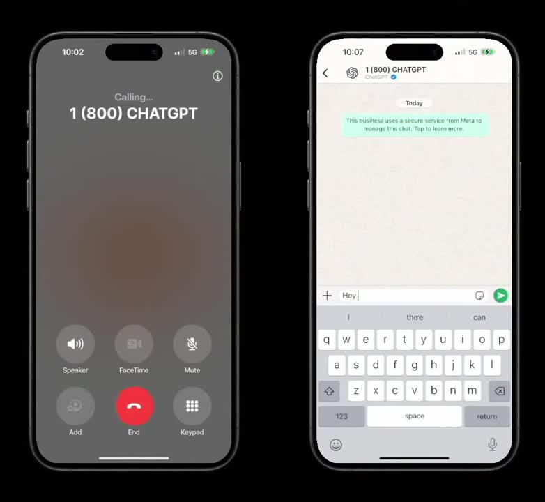 Endrit Restelica on LinkedIn: You can now call ChatGPT or message it on ... Endrit Restelica on LinkedIn: You can now call ChatGPT or message it on ...