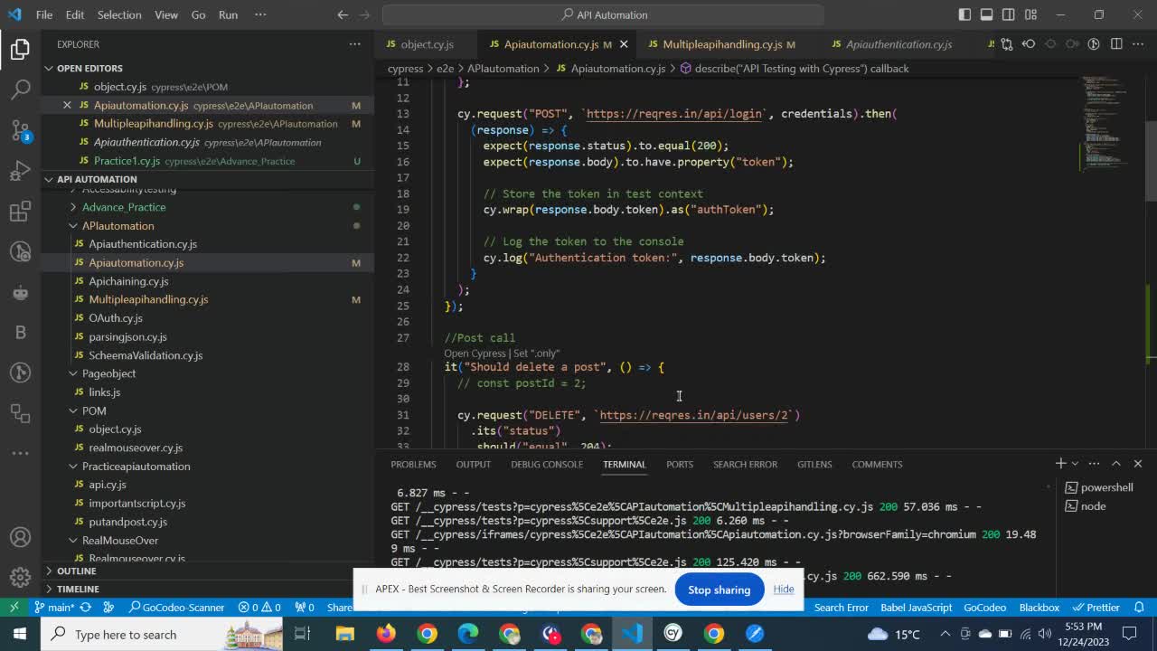 Cypress.io API automation with GitHub | Haneef Ullah posted on the ... Cypress.io API automation with GitHub | Haneef Ullah posted on the ...