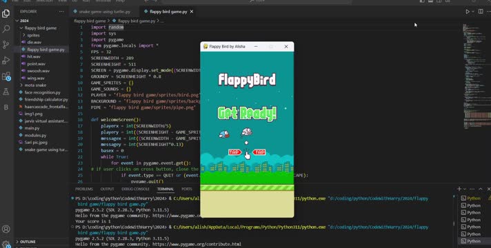 Alisha Dhavale on LinkedIn: #python #gamedevelopment #programming # ... Alisha Dhavale on LinkedIn: #python #gamedevelopment #programming # ...
