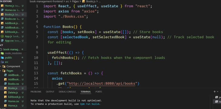 #fullstackdevelopment #java #reactjs #springboot #bookmanagement ... #fullstackdevelopment #java #reactjs #springboot #bookmanagement ...