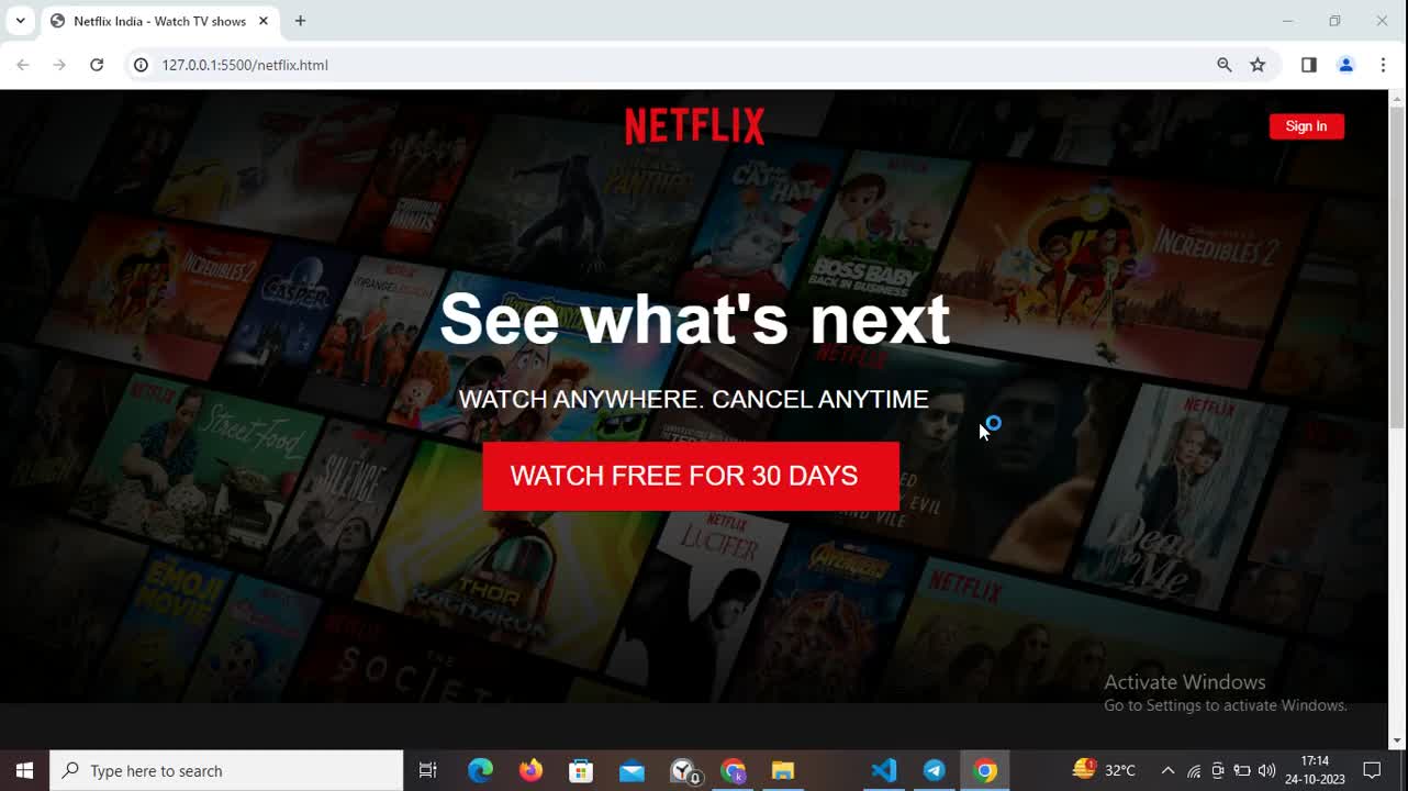 Finished my Netflix landing page with HTML, CSS, and JavaScript ... Finished my Netflix landing page with HTML, CSS, and JavaScript ...