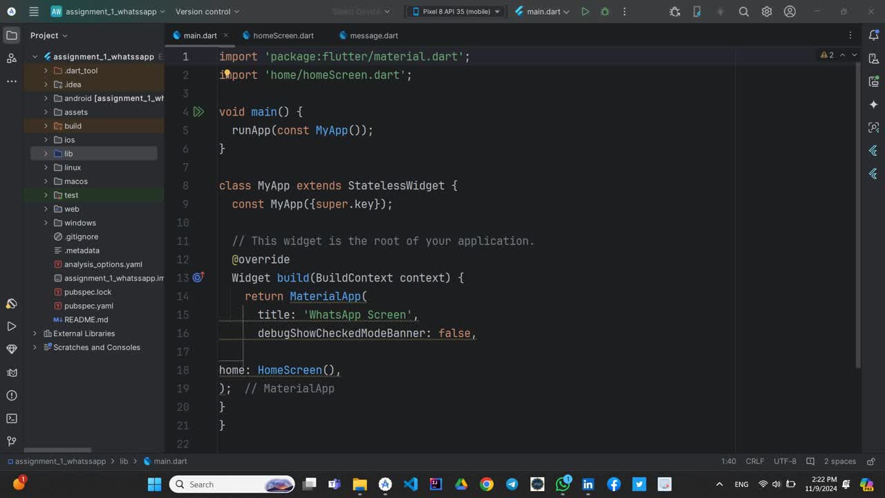 Amr Ashraf on LinkedIn: #route #flutter #dart #whatsappui # ... Amr Ashraf on LinkedIn: #route #flutter #dart #whatsappui # ...