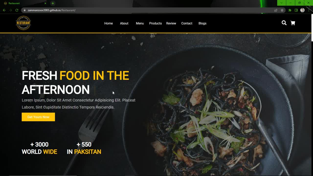 Zain Manzoor on LinkedIn: Restaurant Project React.js and CSS. π Links ... Zain Manzoor on LinkedIn: Restaurant Project React.js and CSS. π Links ...