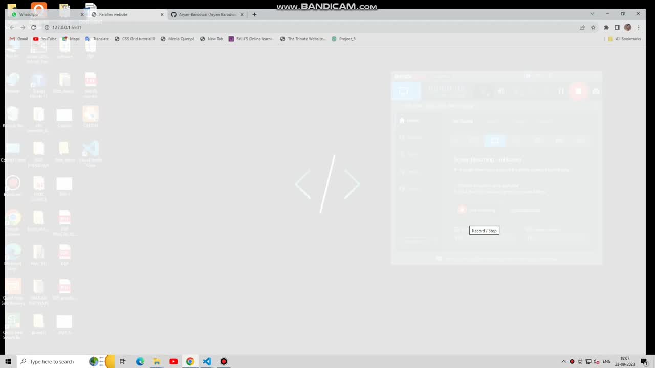 How I made Parallex website using HTML and CSS | Aryan Barodwal posted ... How I made Parallex website using HTML and CSS | Aryan Barodwal posted ...