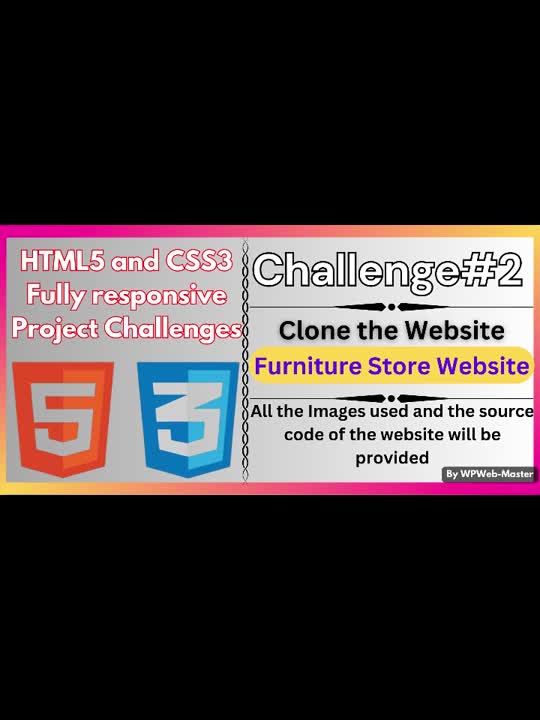 HTML & CSS Project Challenge: Clone a Furniture Website | Shoaib Khan ... HTML & CSS Project Challenge: Clone a Furniture Website | Shoaib Khan ...