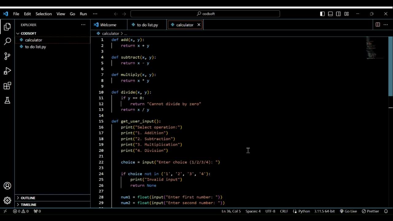 Basu Rathour on LinkedIn: #pythonprogramming #codsoft #development #coders Basu Rathour on LinkedIn: #pythonprogramming #codsoft #development #coders