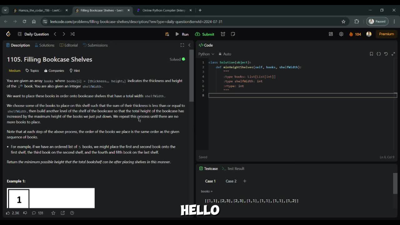 Day 13 of LeetCode Daily Problem Challenge | Hamza Nadeem posted on the ... Day 13 of LeetCode Daily Problem Challenge | Hamza Nadeem posted on the ...