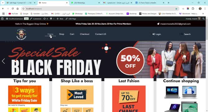 Mazen mostafa on LinkedIn: #webdevelopment #wordpress #woocommerce # ... Mazen mostafa on LinkedIn: #webdevelopment #wordpress #woocommerce # ...