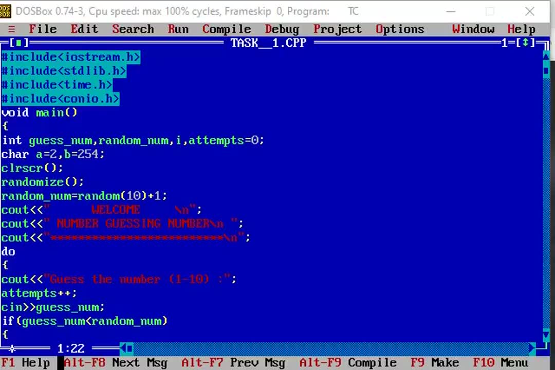 Finished Task 1 of Number Guessing Game with C++ | Sharmila S. posted ... Finished Task 1 of Number Guessing Game with C++ | Sharmila S. posted ...