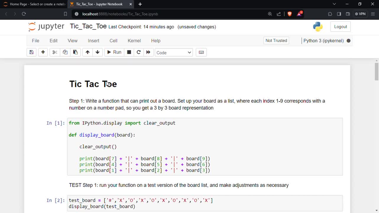 Tarun Panwar on LinkedIn: #python #tictactoe #github #codingfun Tarun Panwar on LinkedIn: #python #tictactoe #github #codingfun