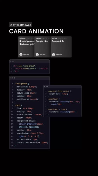 Iqonic Design on LinkedIn: #html #css #javascript #cssanimation # ... Iqonic Design on LinkedIn: #html #css #javascript #cssanimation # ...