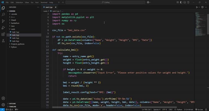 Tanmay Patil on LinkedIn: #python #bmi #healthtech #datavisualization # ... Tanmay Patil on LinkedIn: #python #bmi #healthtech #datavisualization # ...