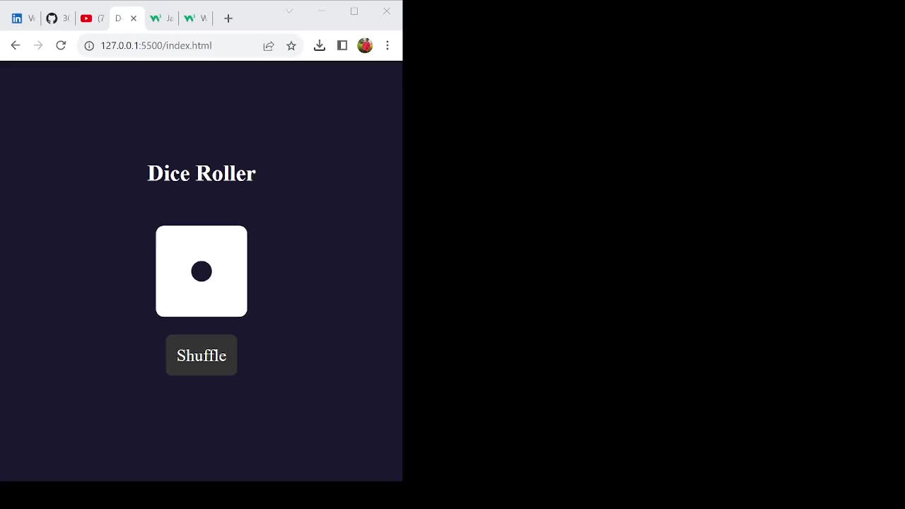Abhishek Taur on LinkedIn: #diceroller #html #css #javascript #reactjs Abhishek Taur on LinkedIn: #diceroller #html #css #javascript #reactjs