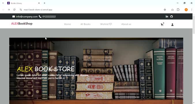 Nada Alaa on LinkedIn: #reactjs #librarysystem #webdevelopment # ... Nada Alaa on LinkedIn: #reactjs #librarysystem #webdevelopment # ...