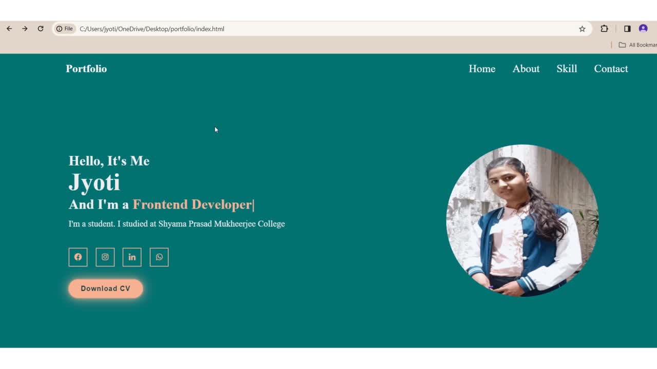 Jyoti Prajapati on LinkedIn: Greetings everyone!! This is my portfolio ... Jyoti Prajapati on LinkedIn: Greetings everyone!! This is my portfolio ...