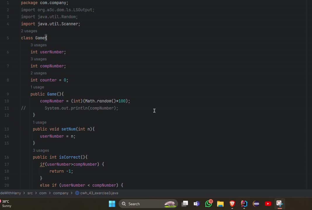 Tanishk Prasad on LinkedIn: Title: Core Java Guessing Number Game ... Tanishk Prasad on LinkedIn: Title: Core Java Guessing Number Game ...