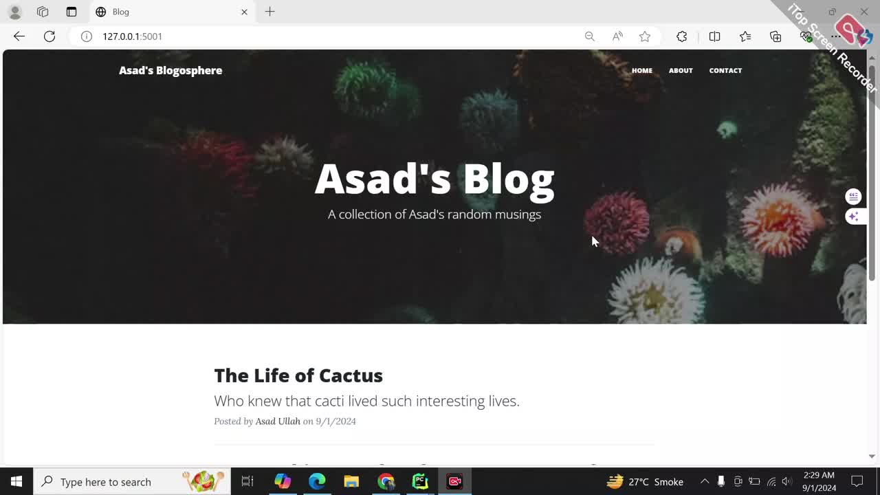 Asad Ullah Dogar on LinkedIn: #100daysofcode #python #flask # ... Asad Ullah Dogar on LinkedIn: #100daysofcode #python #flask # ...