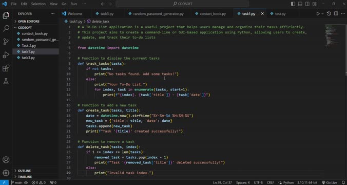 Susmita Lohani on LinkedIn: #codesoft #codsoftinternship #pythonprogramming Susmita Lohani on LinkedIn: #codesoft #codsoftinternship #pythonprogramming