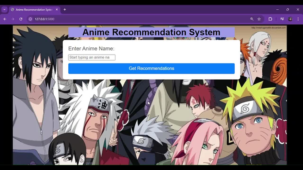 Aayush Kumar on LinkedIn: #animerecommendation #datascience #flask # ... Aayush Kumar on LinkedIn: #animerecommendation #datascience #flask # ...