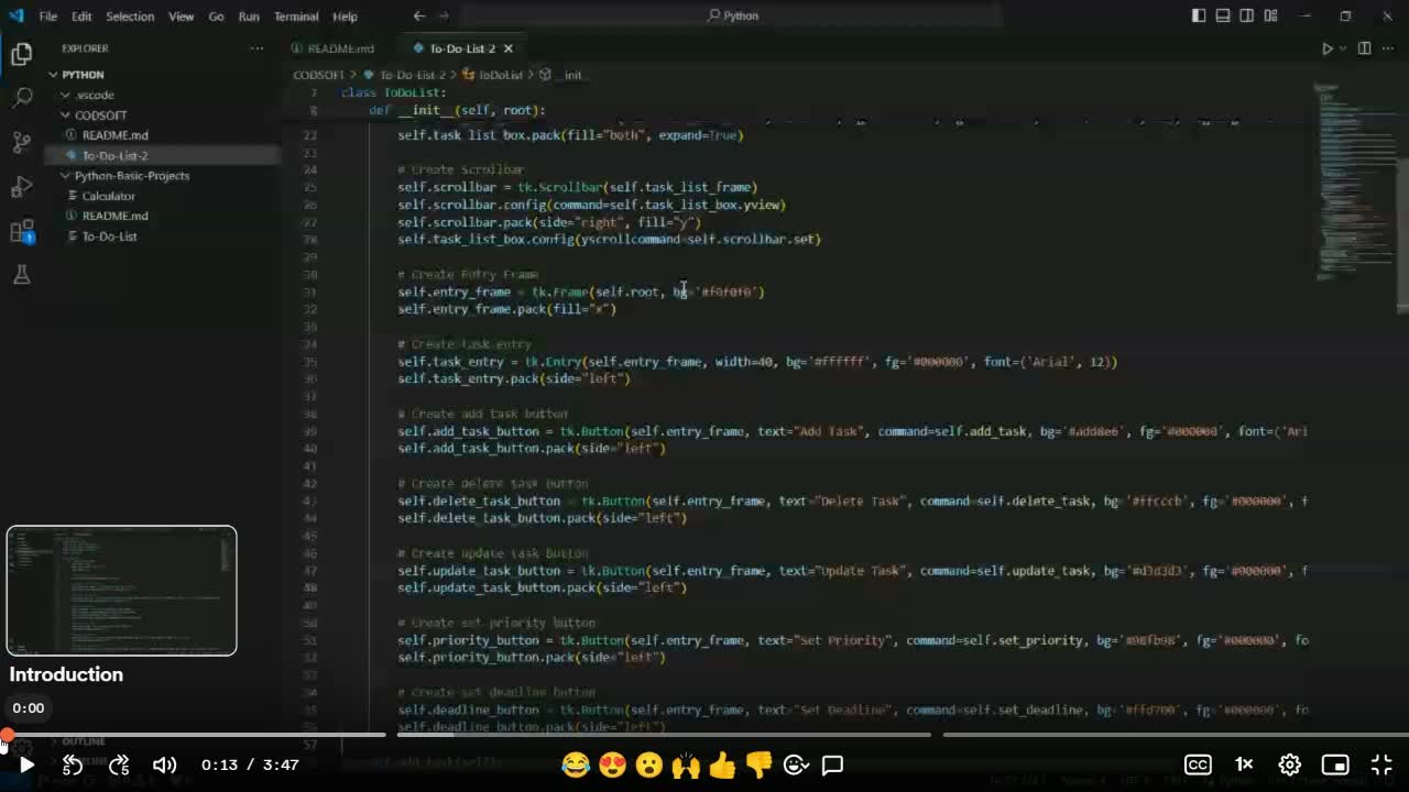 Enhancing To-Do List application with Python and Tkinter | Annam Fatima ... Enhancing To-Do List application with Python and Tkinter | Annam Fatima ...