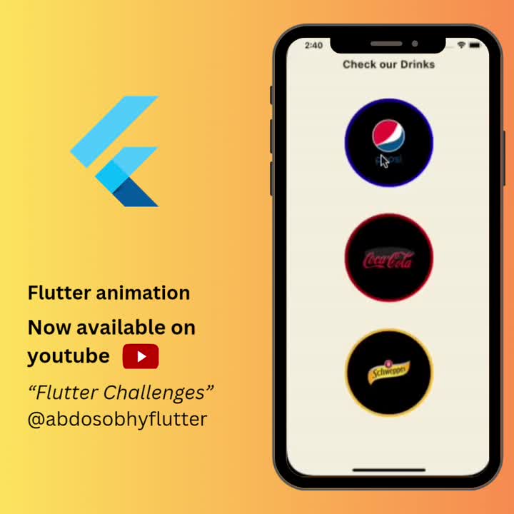 Flutter animation tips for drink bottles | Abdelrahman Sobhy posted on ... Flutter animation tips for drink bottles | Abdelrahman Sobhy posted on ...