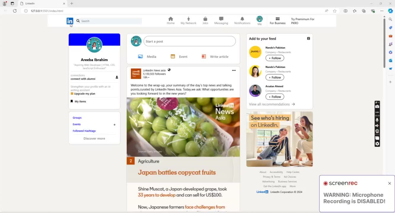 Areeba Ibrahim on LinkedIn: Areeba Ibrahim on LinkedIn: