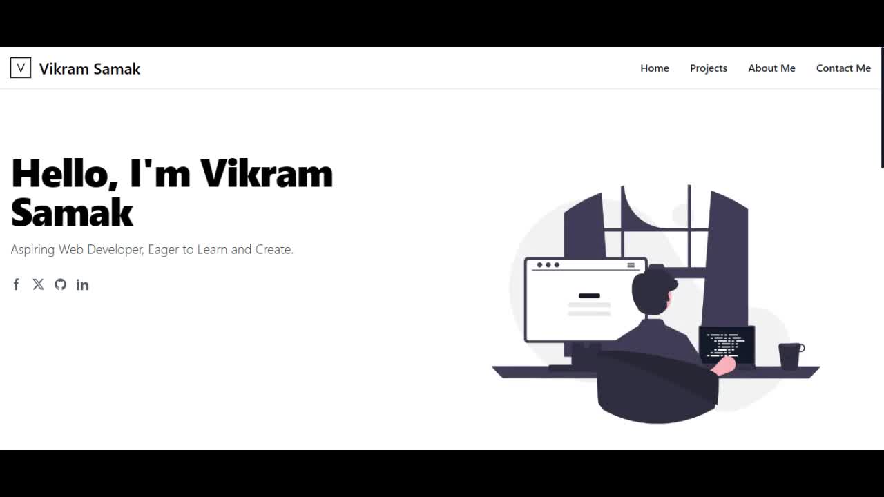 Vikram Samak on LinkedIn: #webdevelopment #portfolio #minimalui # ... Vikram Samak on LinkedIn: #webdevelopment #portfolio #minimalui # ...