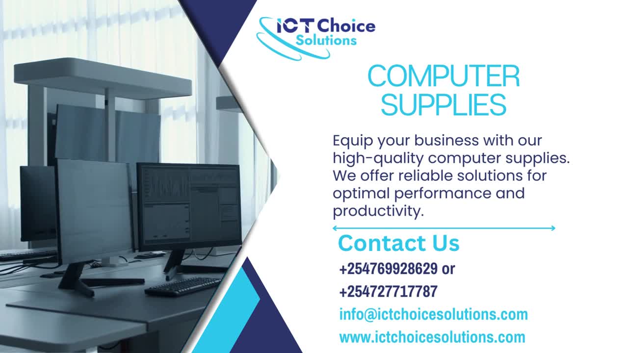 ICT CHOICE SOLUTIONS on LinkedIn: Empower your workspace with our ... ICT CHOICE SOLUTIONS on LinkedIn: Empower your workspace with our ...