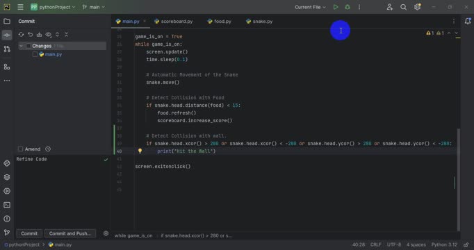 Taha Ahmed on LinkedIn: Python Coding Project: Snake Game Part III ... Taha Ahmed on LinkedIn: Python Coding Project: Snake Game Part III ...