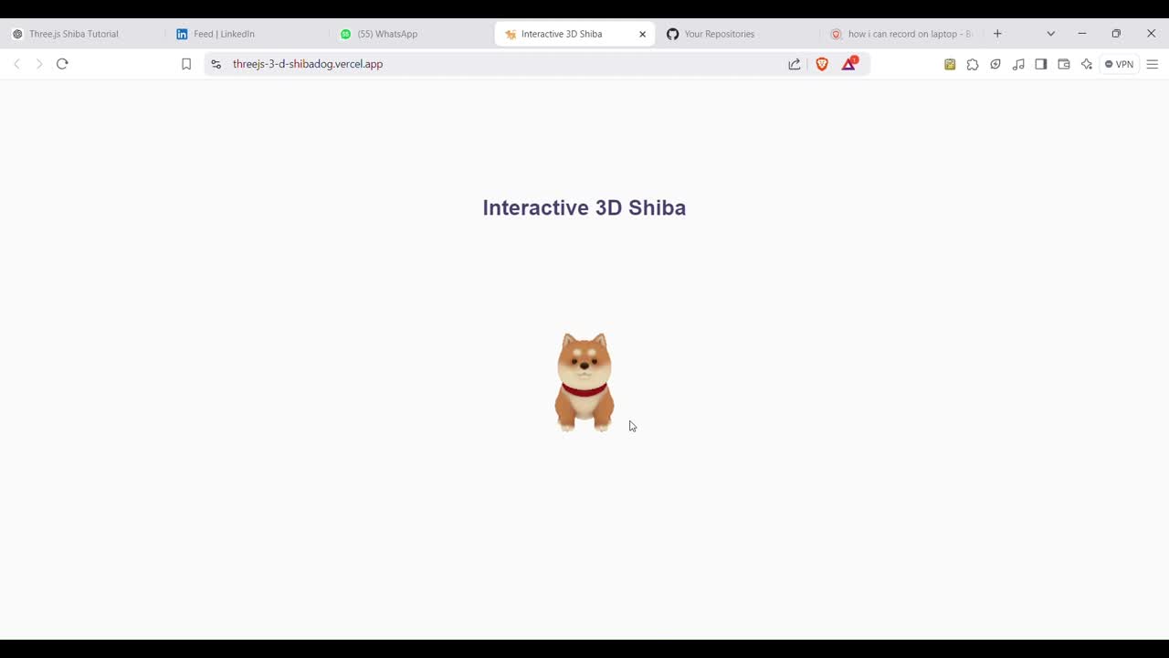 Amit Yadav on LinkedIn: #threejs #webdevelopment #javascript #3danimation Amit Yadav on LinkedIn: #threejs #webdevelopment #javascript #3danimation