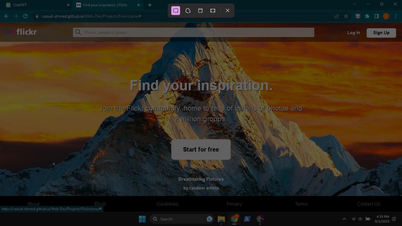 Saoud Ahmed on LinkedIn: #webdevelopment #javascript #flickr #flickrclone Saoud Ahmed on LinkedIn: #webdevelopment #javascript #flickr #flickrclone
