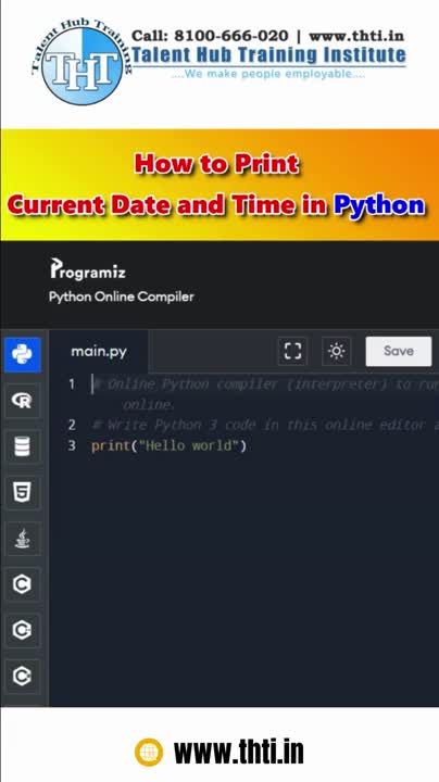 Talent Hub Training Institute on LinkedIn: #python #pythoninstallation ... Talent Hub Training Institute on LinkedIn: #python #pythoninstallation ...