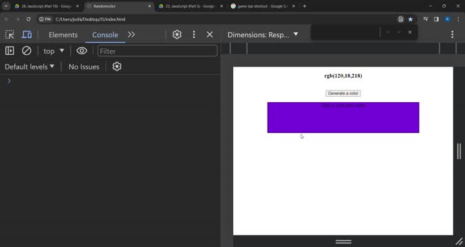 RISHI JOSHI on LinkedIn: Simple javascript program for random colour ... RISHI JOSHI on LinkedIn: Simple javascript program for random colour ...