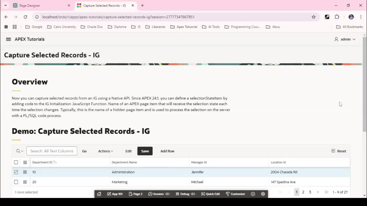 Ibrahim Ragab on LinkedIn: #oracle #oracle_apex #orclapex Ibrahim Ragab on LinkedIn: #oracle #oracle_apex #orclapex