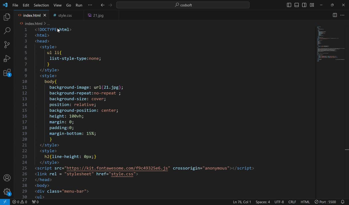 Rohit Mehta on LinkedIn: #webdevelopment #codsoft #internship Rohit Mehta on LinkedIn: #webdevelopment #codsoft #internship