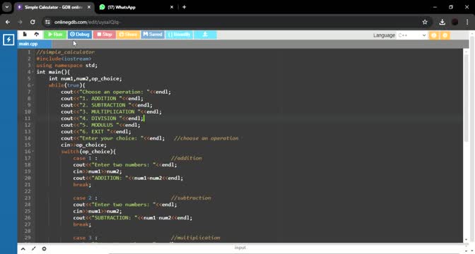 #c #codsoft #internship | Khushi Chadokar #c #codsoft #internship | Khushi Chadokar