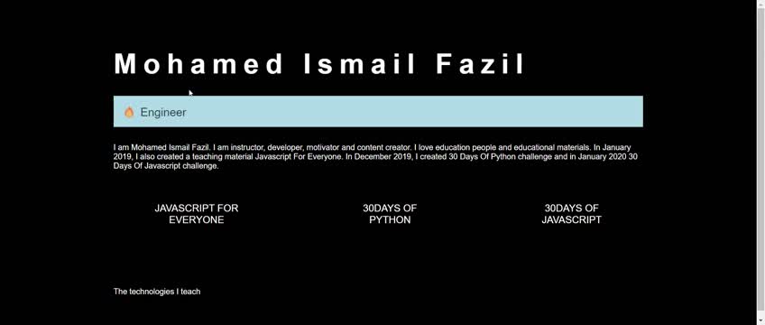 Mohamed Ismail Fazil K.J on LinkedIn: #javascript #webdevelopment # ... Mohamed Ismail Fazil K.J on LinkedIn: #javascript #webdevelopment # ...
