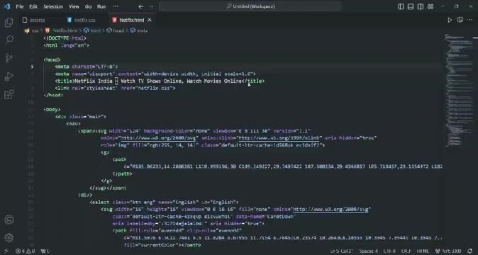 Gautam Chouhan on LinkedIn: #html #css #webdevelopment #netflixclone Gautam Chouhan on LinkedIn: #html #css #webdevelopment #netflixclone