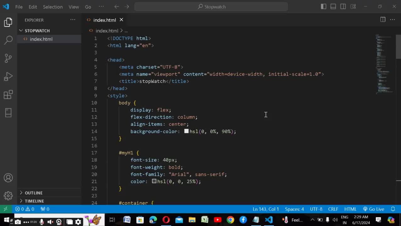 Completed Task 2 stopwatch web application with HTML, CSS, and ... Completed Task 2 stopwatch web application with HTML, CSS, and ...