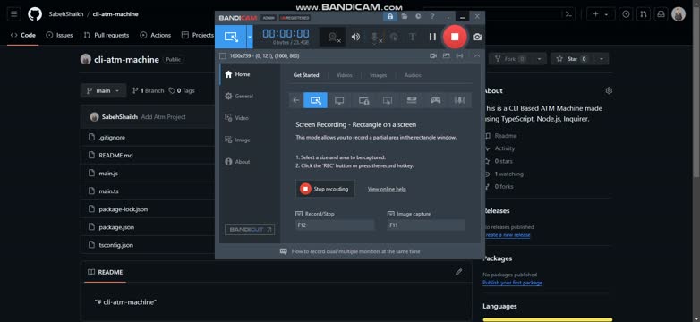 Building CLI ATM machine with TypeScript and Node.js | Sabeh Shaikh ... Building CLI ATM machine with TypeScript and Node.js | Sabeh Shaikh ...