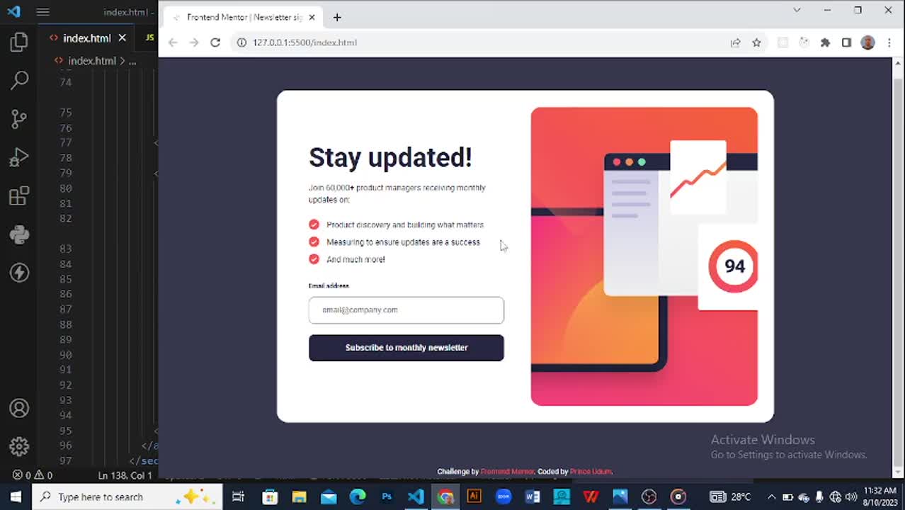 Prince Udum on LinkedIn: #frontenddeveloper #html #coding # ... Prince Udum on LinkedIn: #frontenddeveloper #html #coding # ...