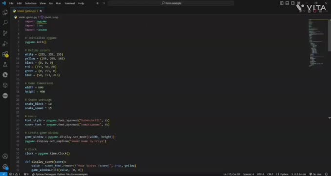Priya Sahu on LinkedIn: #python #gamedevelopment #pygame #snakegame # ... Priya Sahu on LinkedIn: #python #gamedevelopment #pygame #snakegame # ...