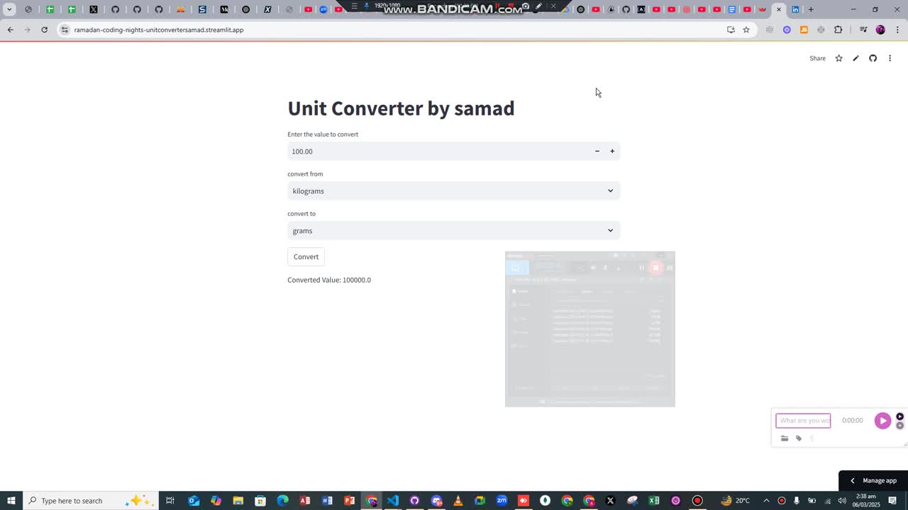 Abdul samad on LinkedIn: #ramadancodingnights #python #streamlit # ... Abdul samad on LinkedIn: #ramadancodingnights #python #streamlit # ...