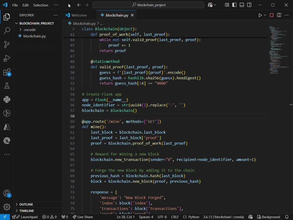 Om Jyoti Sudhakar Ambre on LinkedIn: #blockchain #python #flask # ... Om Jyoti Sudhakar Ambre on LinkedIn: #blockchain #python #flask # ...