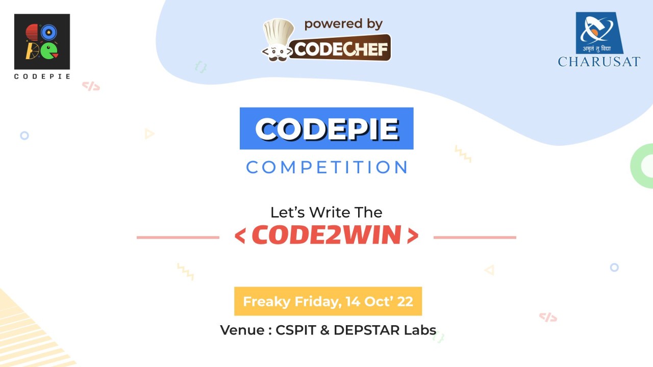 ABHIYANTA CHARUSAT on LinkedIn: #codepie #coding #codechef #competition ... ABHIYANTA CHARUSAT on LinkedIn: #codepie #coding #codechef #competition ...