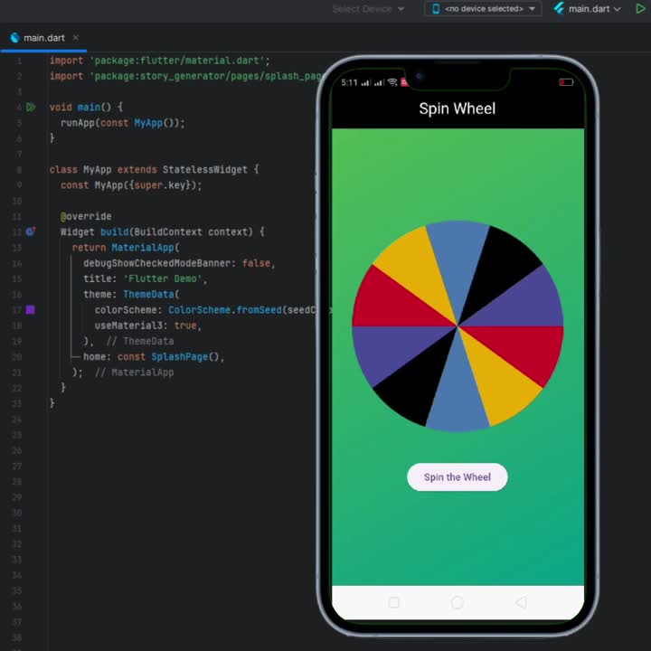 Spin Wheel with #flutter #100daysofcodechallenge | Zohneer Tariq posted ... Spin Wheel with #flutter #100daysofcodechallenge | Zohneer Tariq posted ...