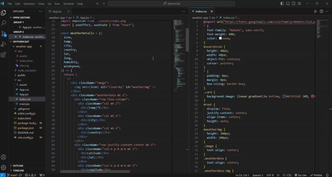 Saran Raj on LinkedIn: #weatherapp #reactjs #bootstrap #css #vite # ... Saran Raj on LinkedIn: #weatherapp #reactjs #bootstrap #css #vite # ...